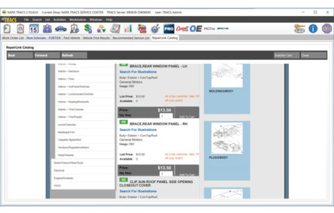 RepairLink Shop - NAPA TRACS